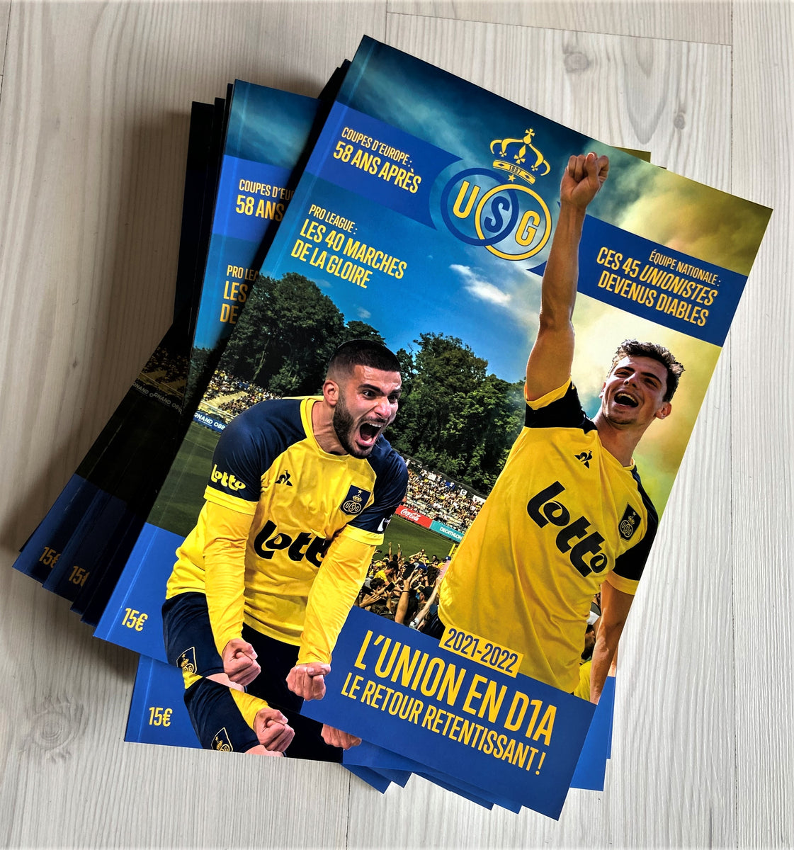 L’Union en D1A, 2021-2022 : le retour retentissant ! - magazine collec – Editions Chronica